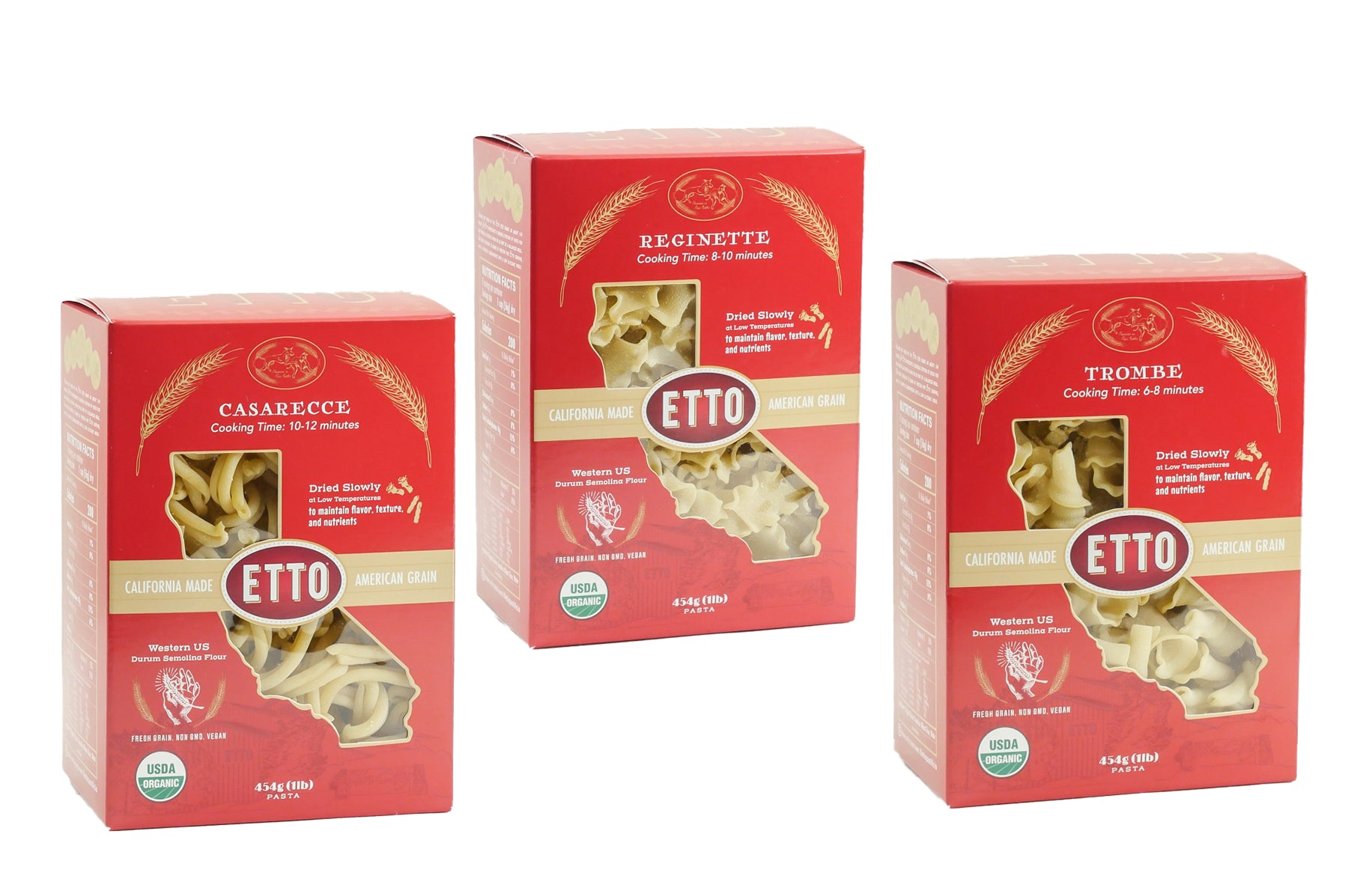 Etto Pasta Bundle- Our most popular shapes