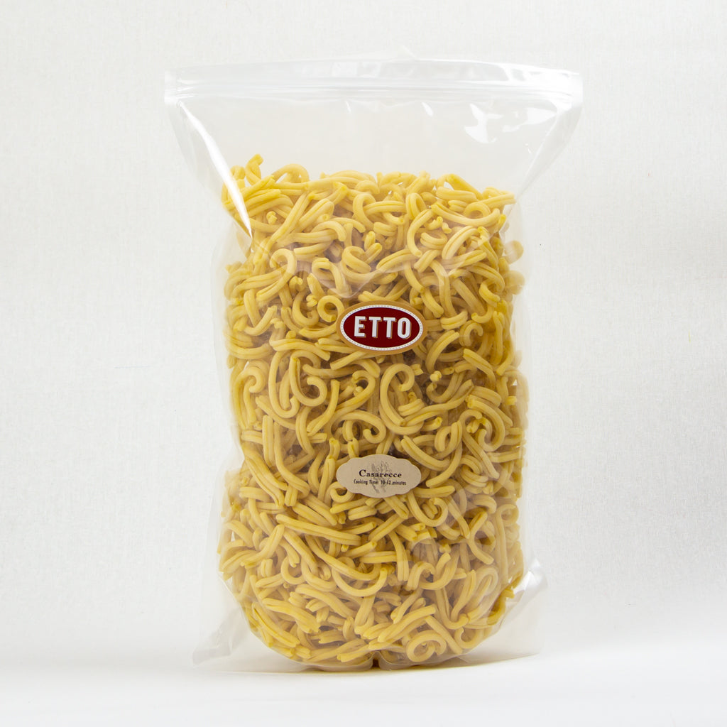 Casarecce Pasta by Etto Pastificio - Large Bag – Etto Pasta