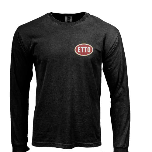 T-shirt (Long Sleeve) Black Etto – Etto Pasta