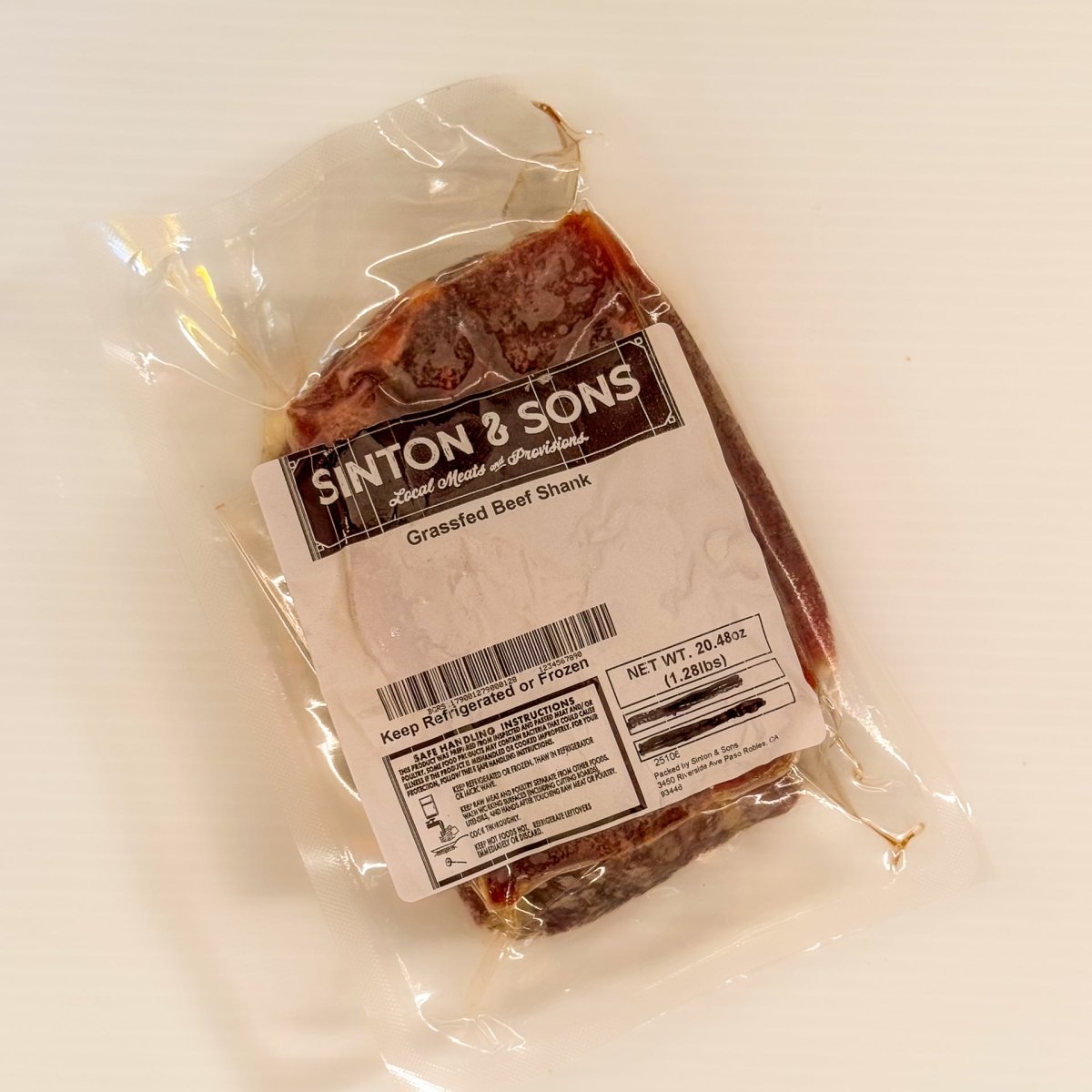 Sinton & Sons Local Beef – Etto Pasta