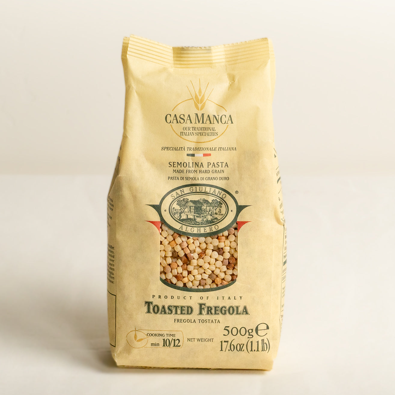 Toasted Fregola – Etto Pasta
